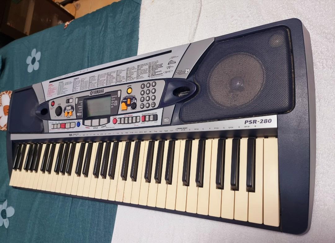 Yamaha PSR 280 keyboard, Hobbies & Toys, Music & Media, Musical ...