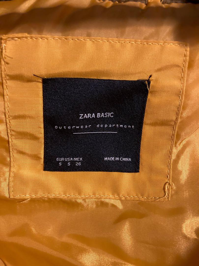 ZARA BASIC - winter jacket, Fesyen Wanita, Pakaian Wanita, Baju Luaran ...