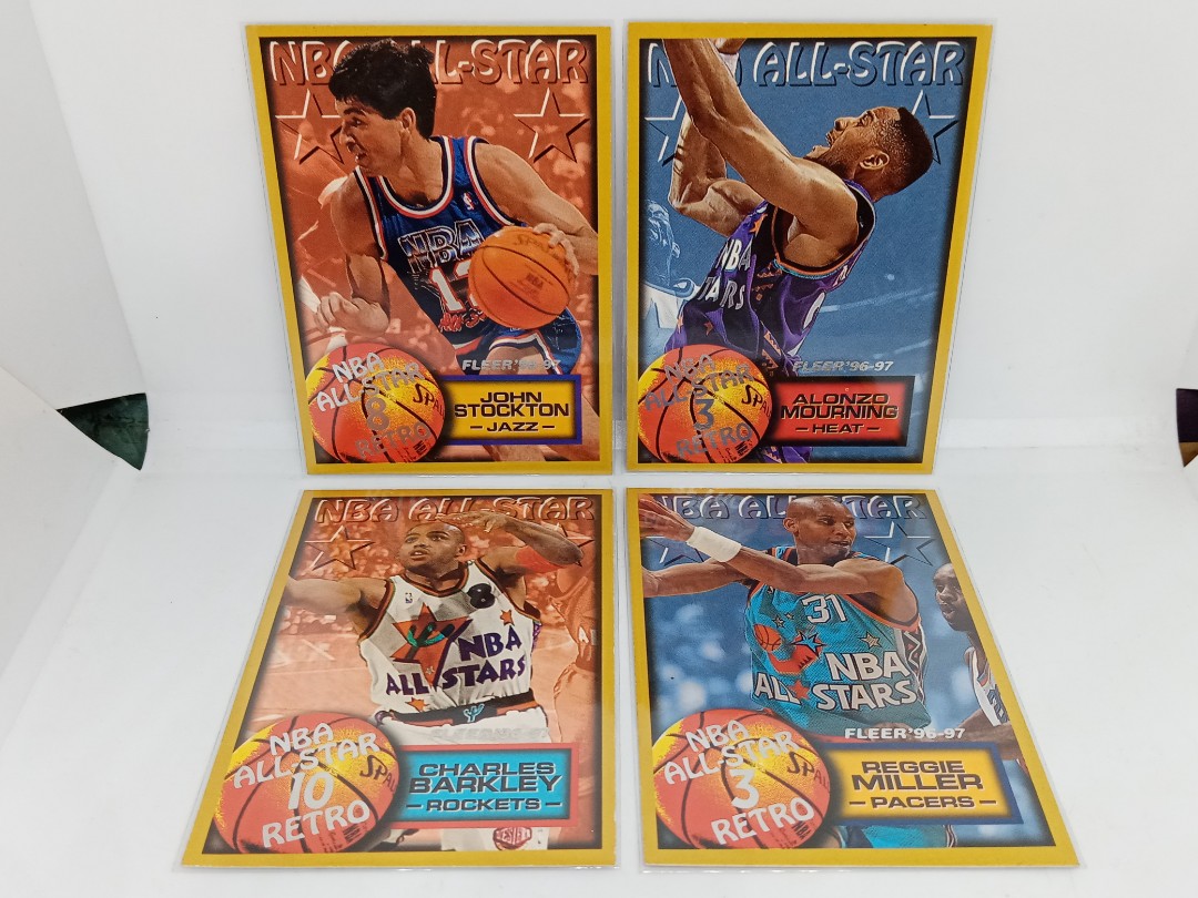 1997 NBA All Star Retro Cards, Hobbies & Toys, Toys & Games on Carousell