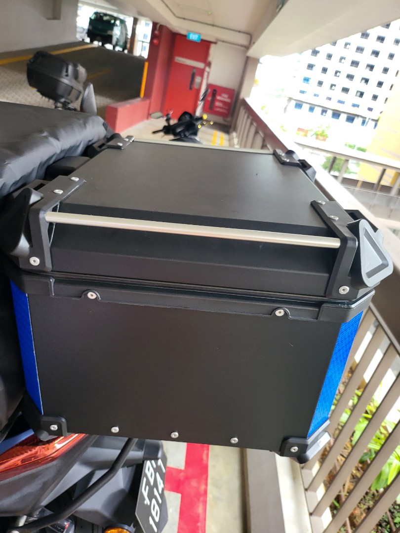 55L Aluminium top box for sell, Motorcycles, Motorcycle Accessories on ...