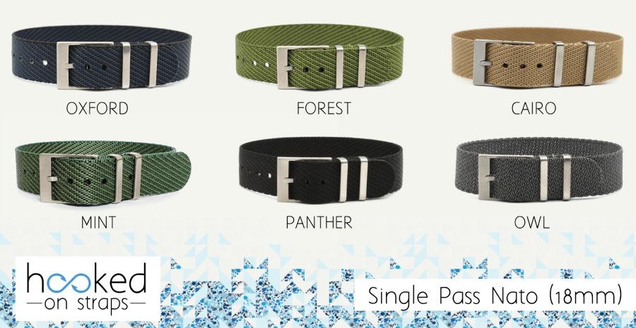 Adjustable Single Pass Nato Strap 20mm 22mm, Men's Fashion, Watches ...