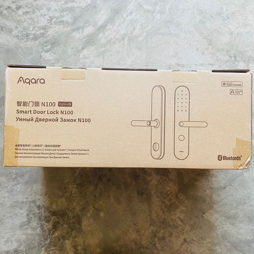 Aqara N100 International Global Edition Smart Lock Google Home Homekit ...