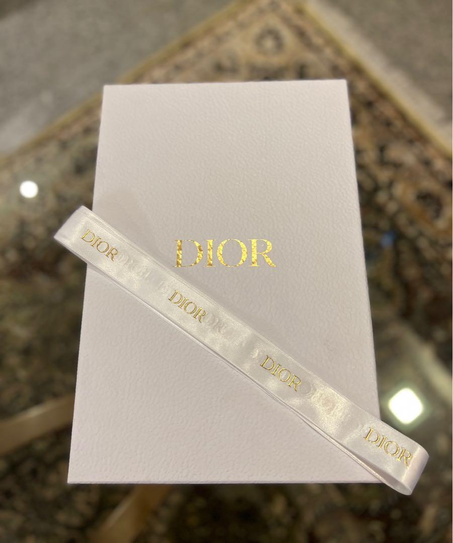 Authentic Christian Dior Shoebox with Ribbon, Luxury, Accessories on ...