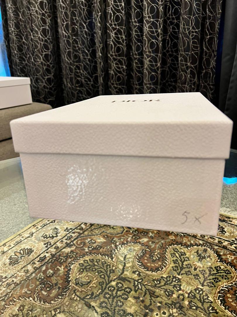 Authentic Christian Dior Shoebox with Ribbon, Luxury, Accessories on ...