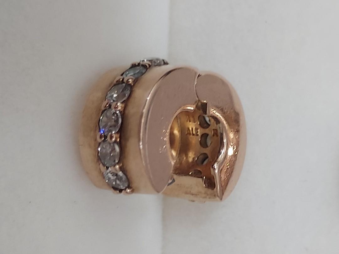 Authentic Pandora Charm/ Stopper in Rosegold, Women's Fashion, Jewelry ...