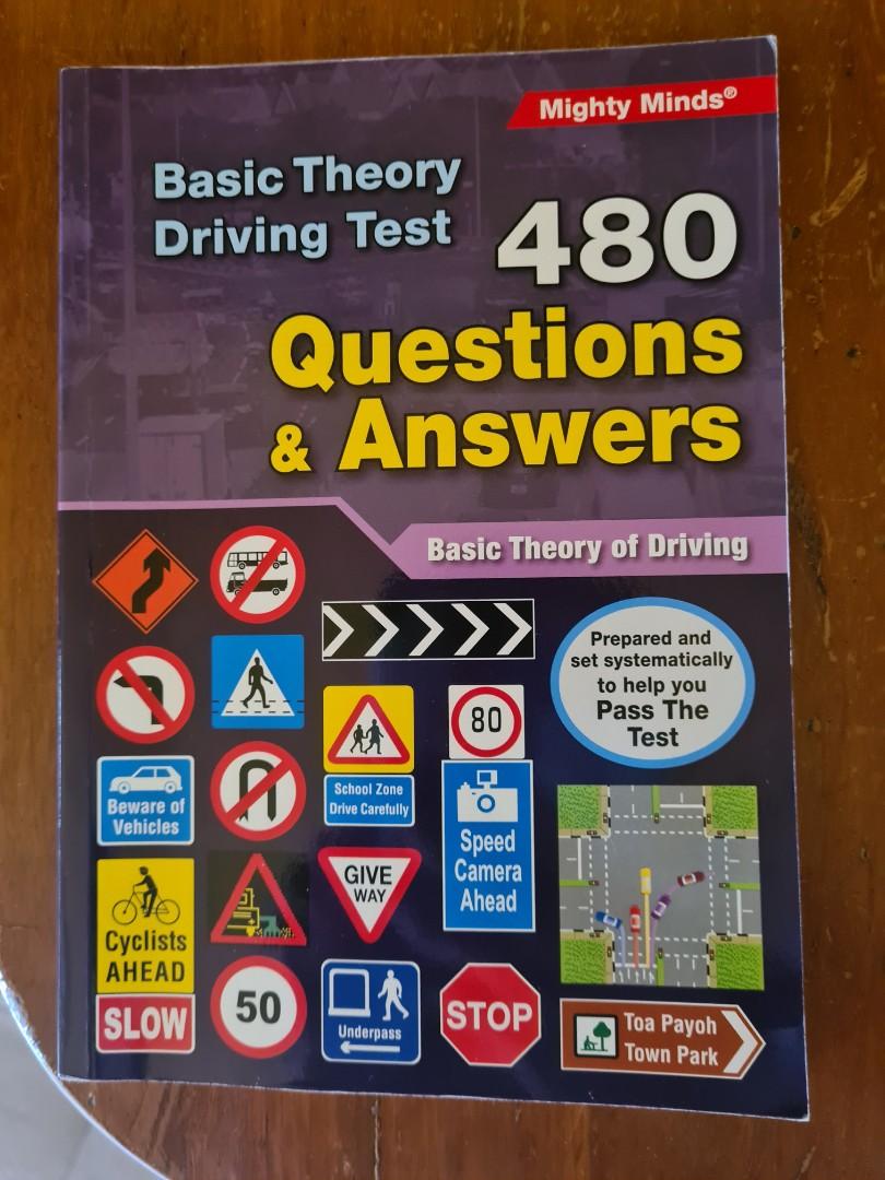 Basic/Final Theory Driving Test Book. Question and Answer, Hobbies ...