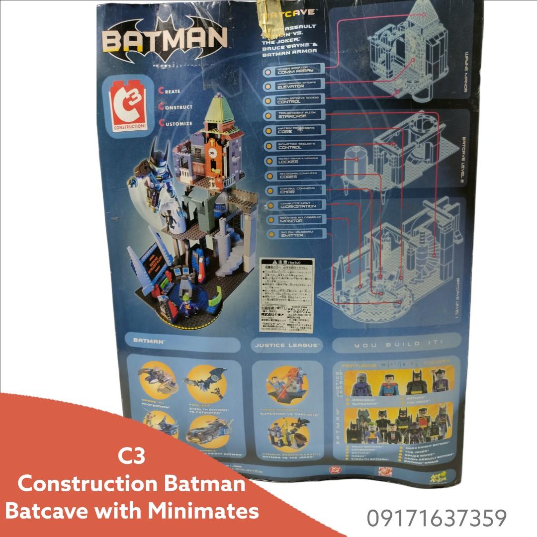c3 construction batman batcave with minimates, Hobbies & Toys, Toys ...