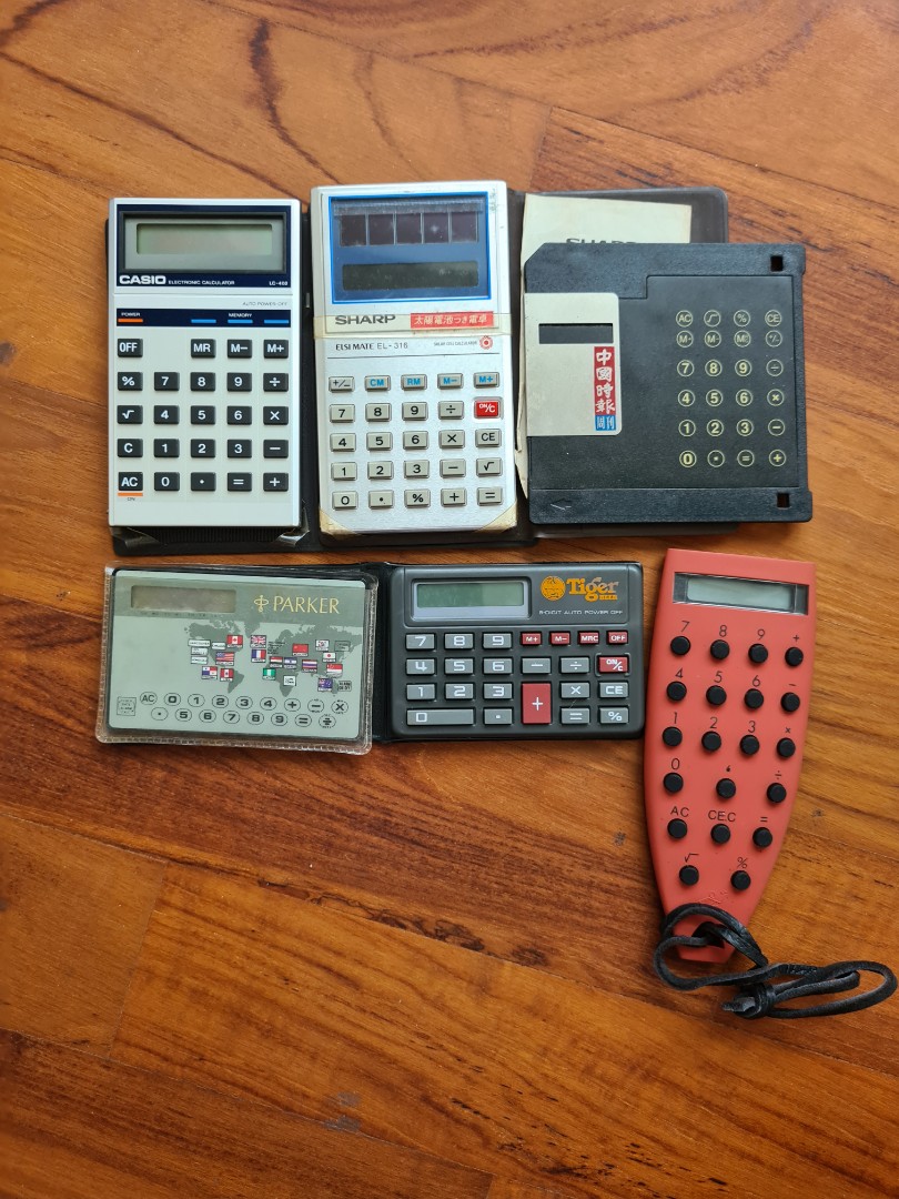 Calculators Vintage, Hobbies & Toys, Memorabilia & Collectibles ...