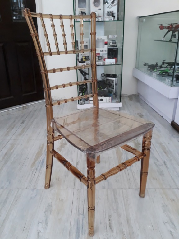 SC-IC1 BRNZ Iris Clear Stacking Chair Bar Chair Stool Restaurant Office ...