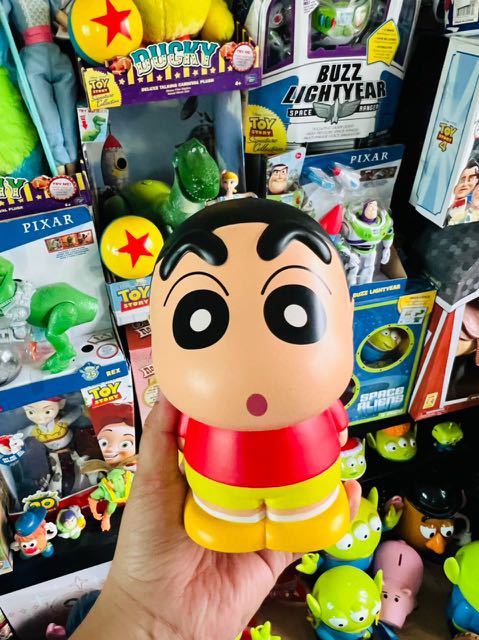 Crayon shin-chan piggy bank genuine original on Carousell
