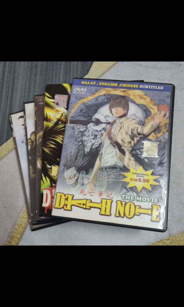 Death note dvd collection, Hobbies & Toys, Music & Media, CDs & DVDs on ...
