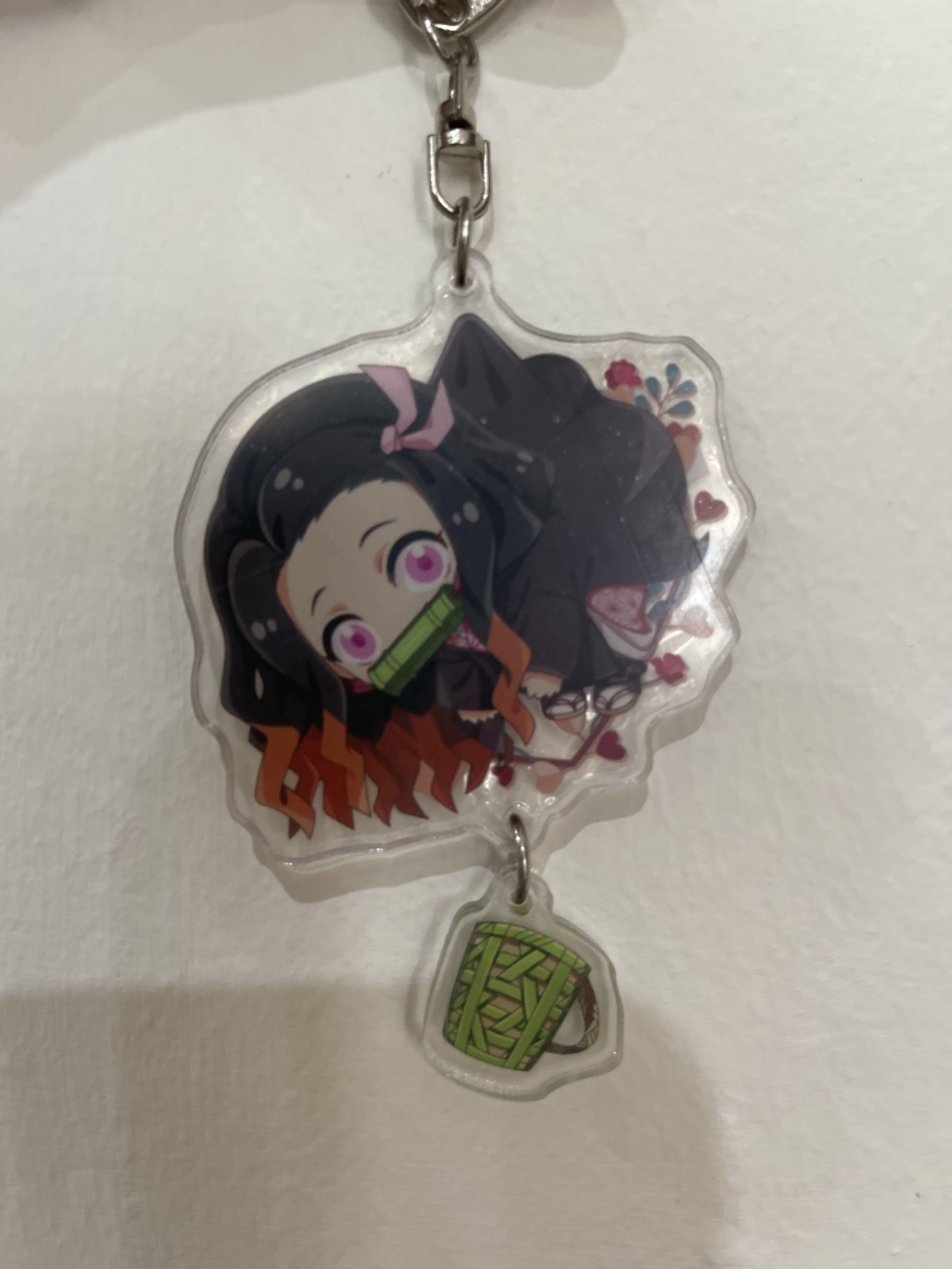Demon Slayer Acrylic Keychain - Inosuke, Zenistu, Nezuko, Giyu ...