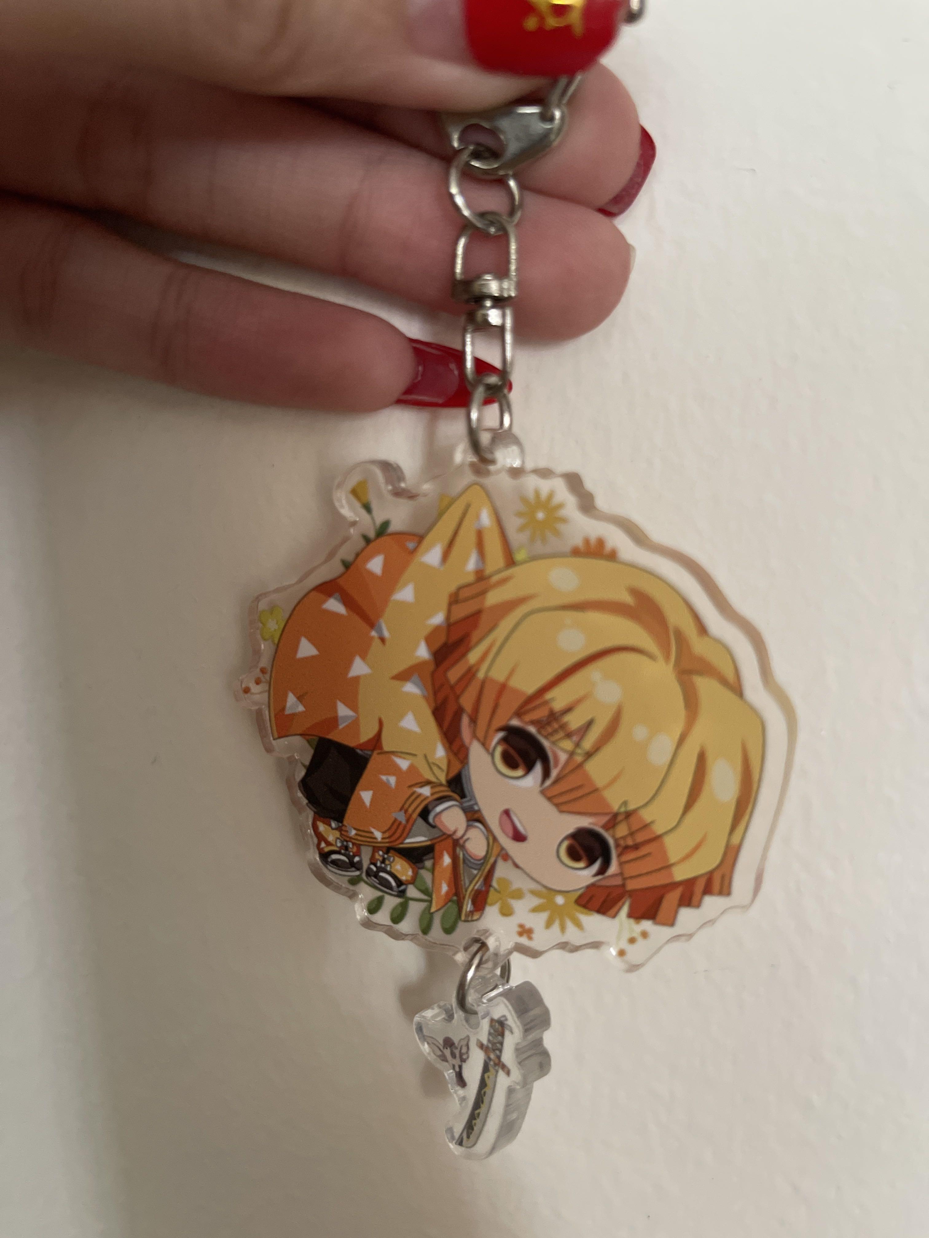 Demon Slayer Acrylic Keychain - Inosuke, Zenistu, Nezuko, Giyu ...