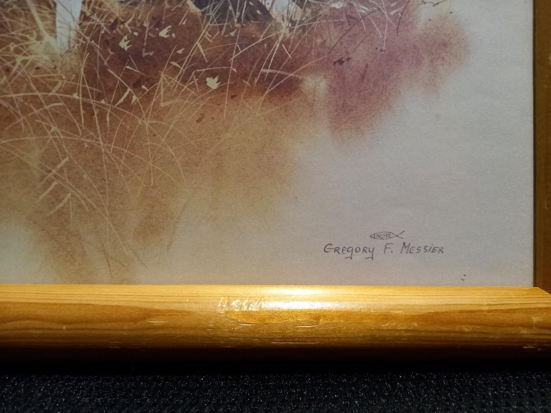 Dog Pointer Art Decor by Gregory F. Messier, Furniture & Home Living ...