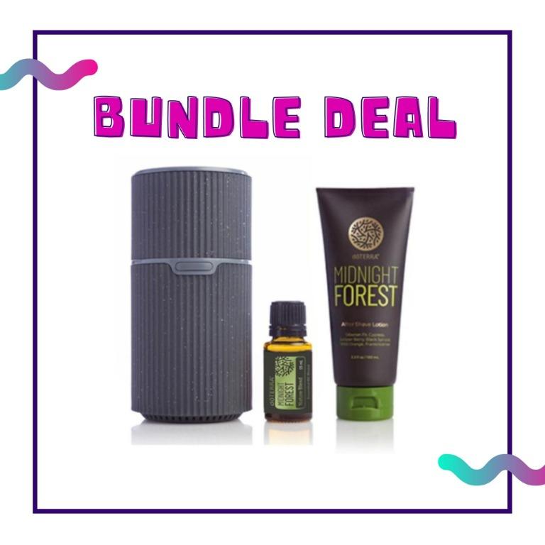 Doterra pilot diffuser bundle midnight forest sets, Furniture & Home ...