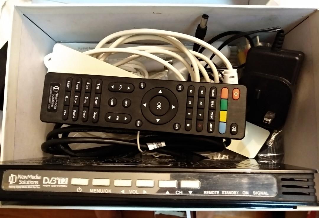 STB2-2T - DV3T2 NMS ETA Digital TV HD Setup Box, Computers & Tech ...
