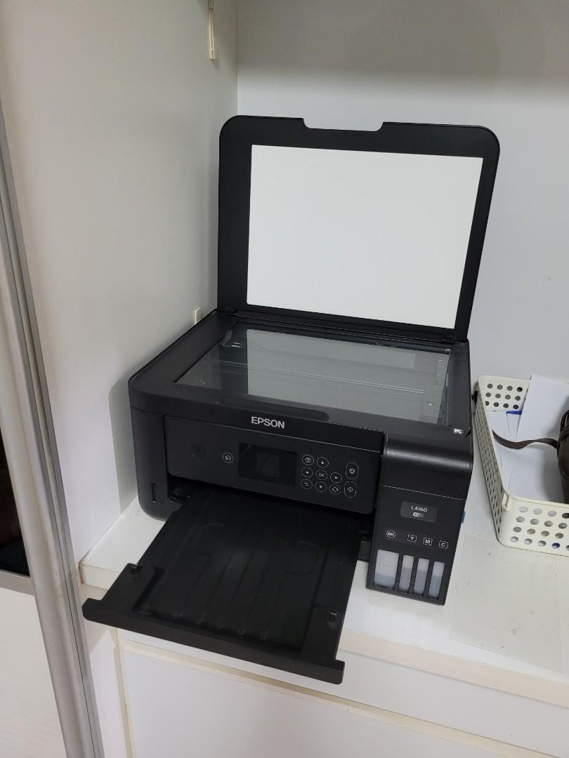 Epson L4160 WiFi duplex all-in-one ink tank printer, Computers & Tech ...