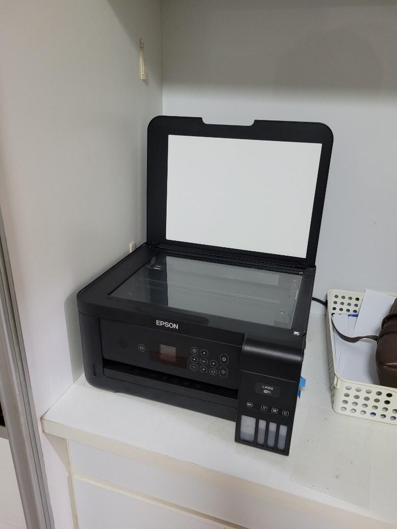 Epson L4160 WiFi duplex all-in-one ink tank printer, Computers & Tech ...