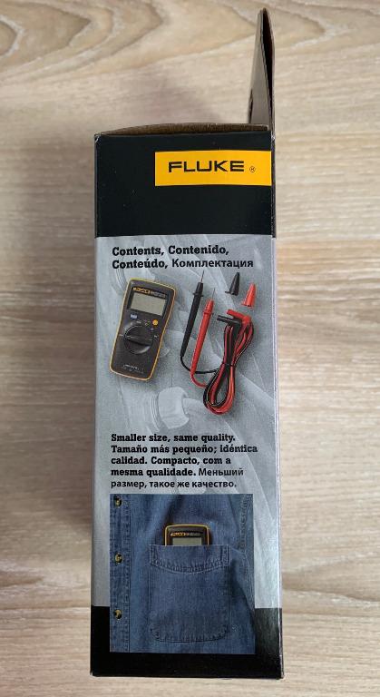 Fluke 101 600V CATIII Digital Multimeter, Computers & Tech, Parts ...
