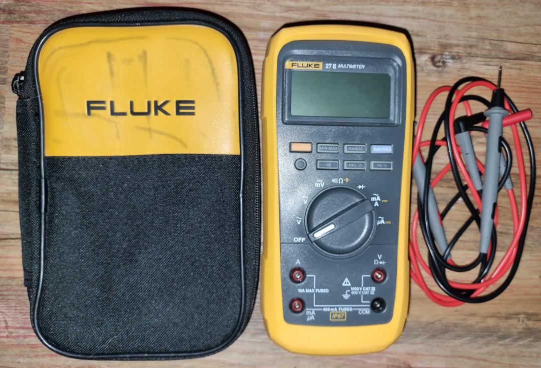 fluke 27 II multimeter, Commercial & Industrial, Construction Tools ...
