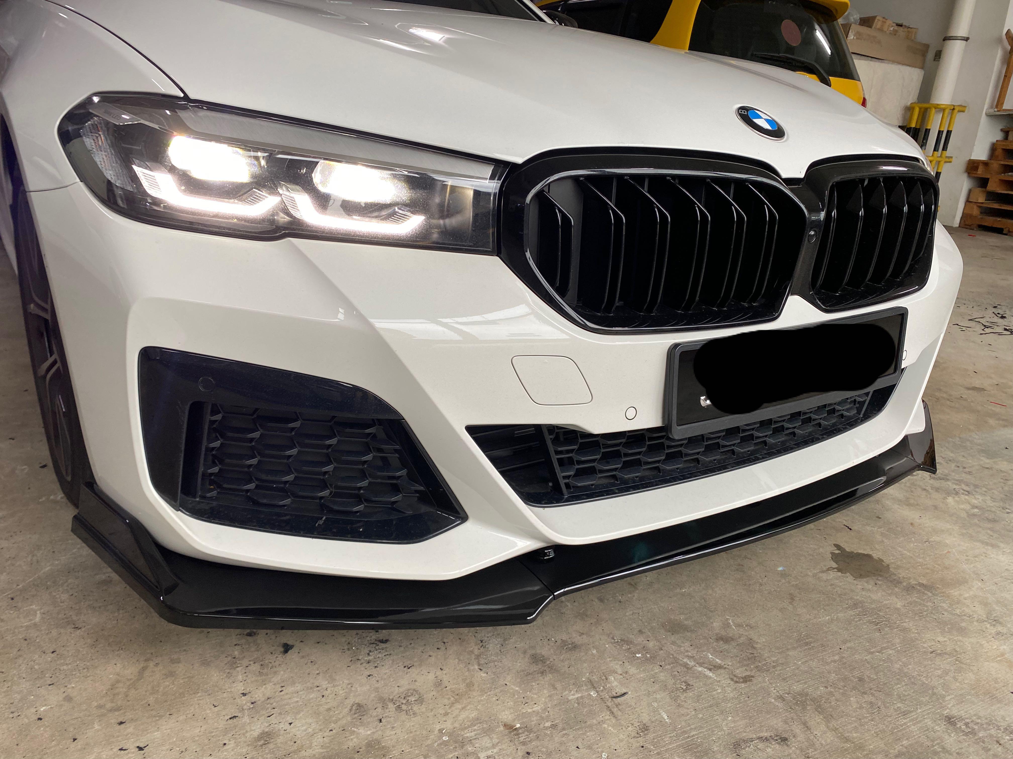 Universal Front Lip Side Skirt Boot Lip Full Set with install, Car ...