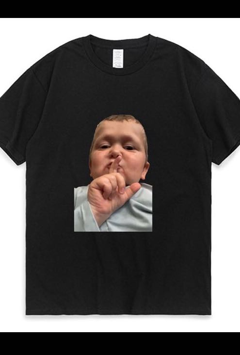 Hasbulla “Shhh” Shirt, Men's Fashion, Tops & Sets, Tshirts & Polo ...