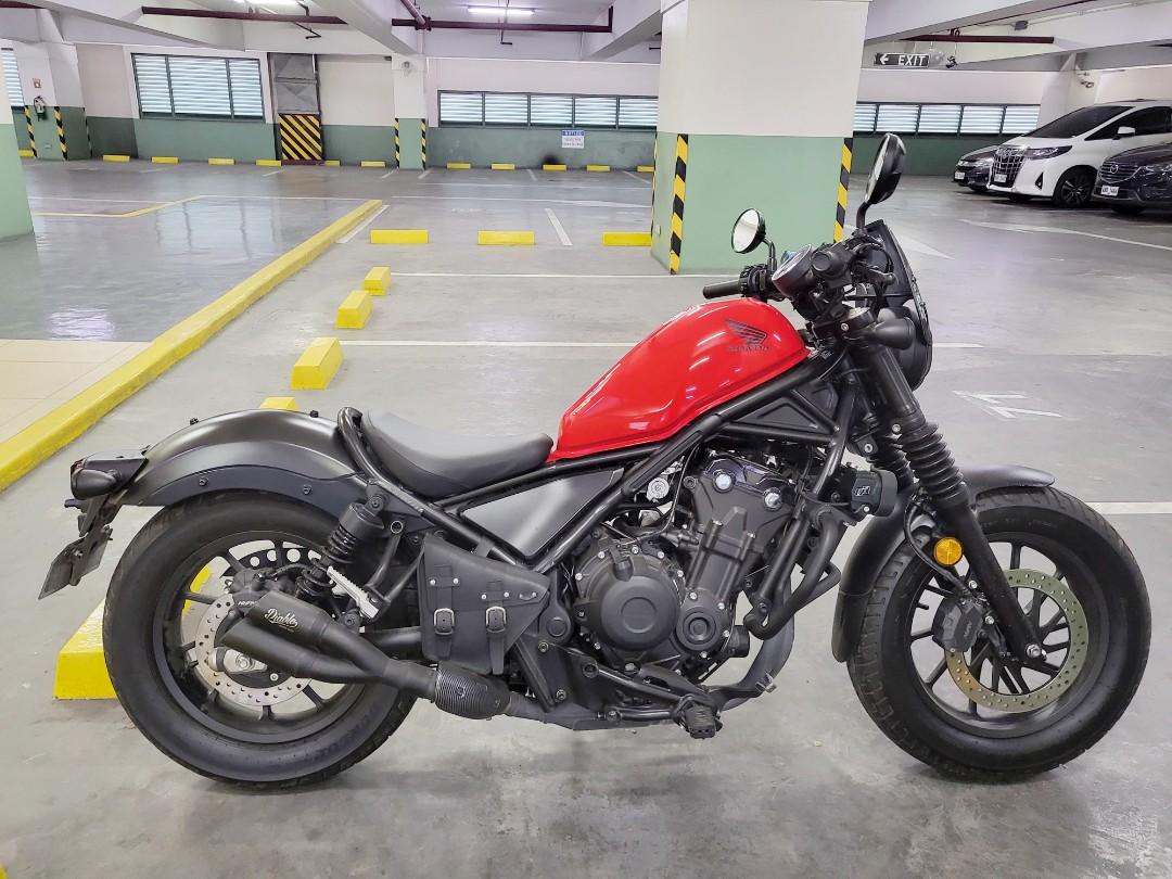 Honda Rebel 500cc (2020), Motorbikes, Motorbikes for Sale on Carousell