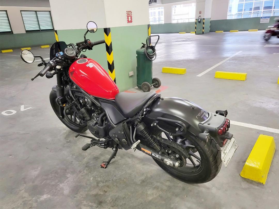 Honda Rebel 500cc (2020), Motorbikes, Motorbikes for Sale on Carousell