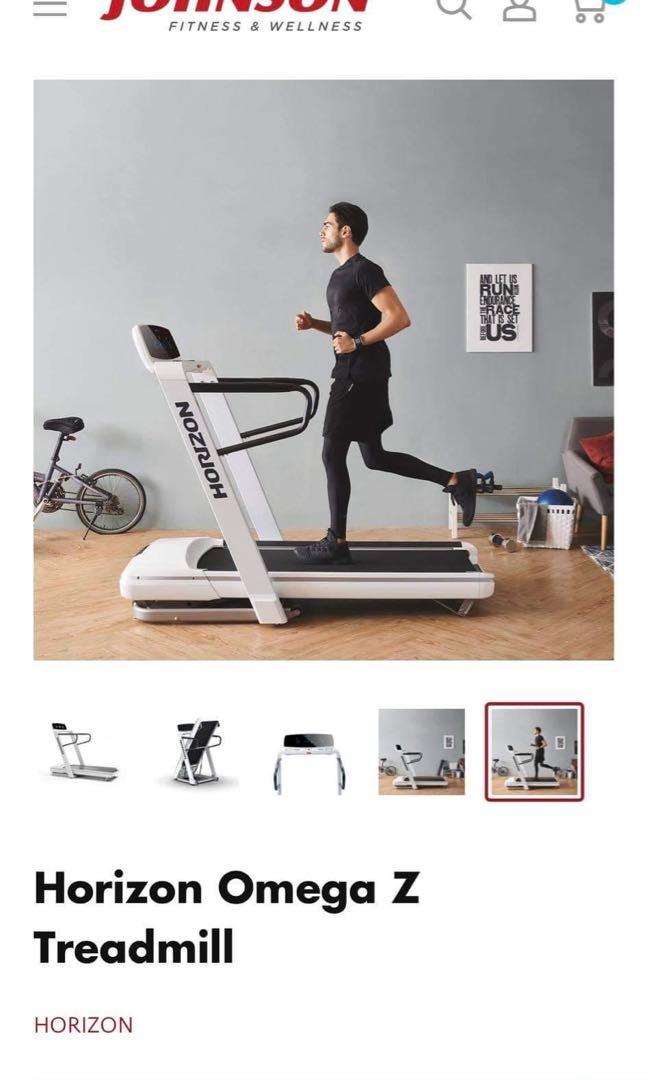 Horizon Omega Z Treadmill (foldable), Sports Equipment, Exercise ...