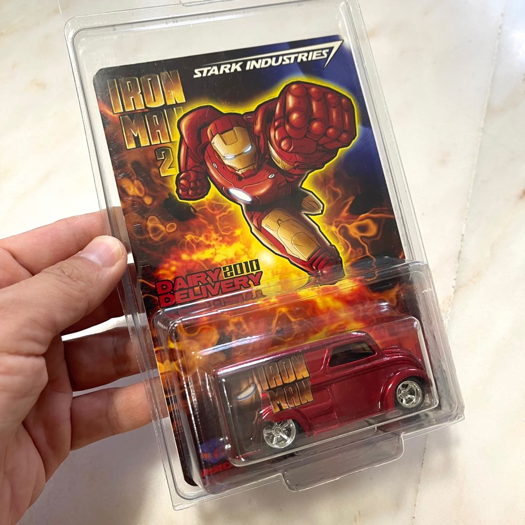 Hot Wheels Dairy Delivery Boxman Custom Iron Man 2010, Hobbies & Toys ...