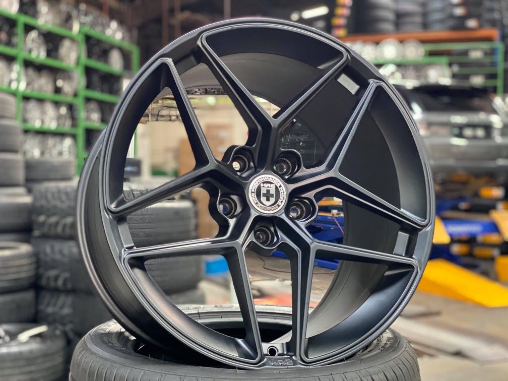 HRE FF11 黑色 21寸 合Tesla Model-Y / Macan/ RS3, 汽車配件, 車軚 - Carousell