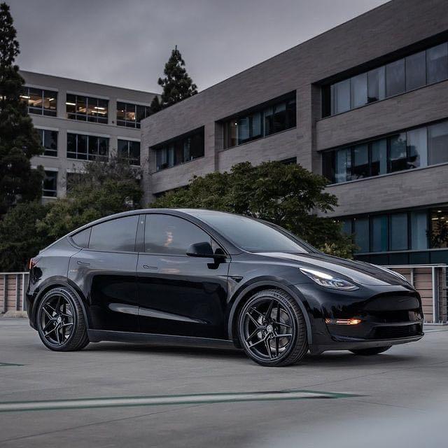 HRE FF11 黑色 21寸 合Tesla Model-Y / Macan/ RS3, 汽車配件, 車軚 - Carousell