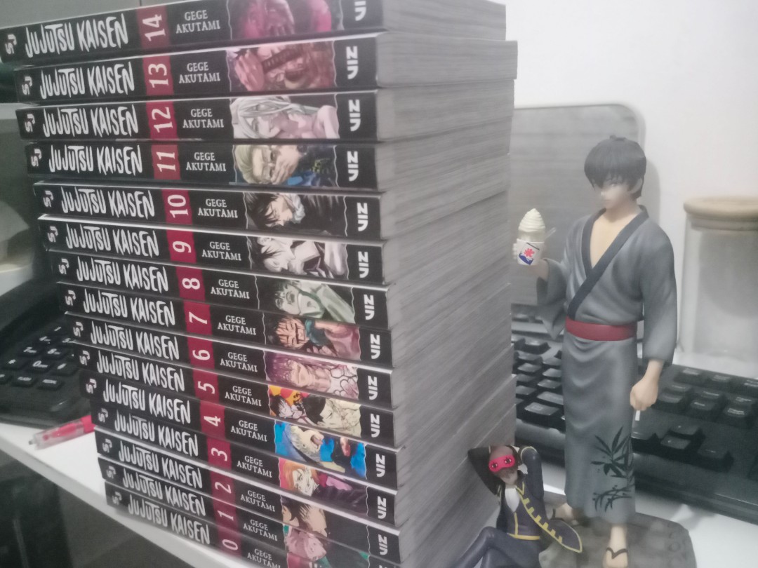 JJK MANGA SET VOLUME 0 - 14, Hobbies & Toys, Books & Magazines, Comics ...