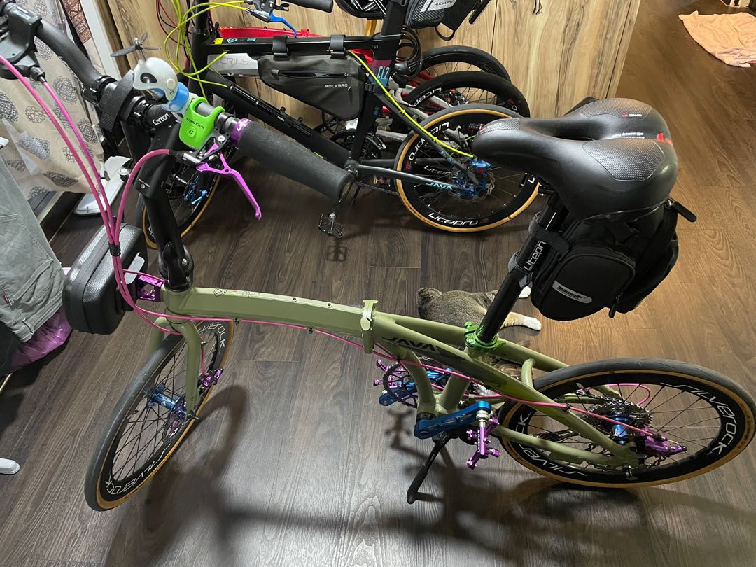 Joker theme Java Zelo V2, Sports Equipment, Bicycles & Parts, Bicycles ...