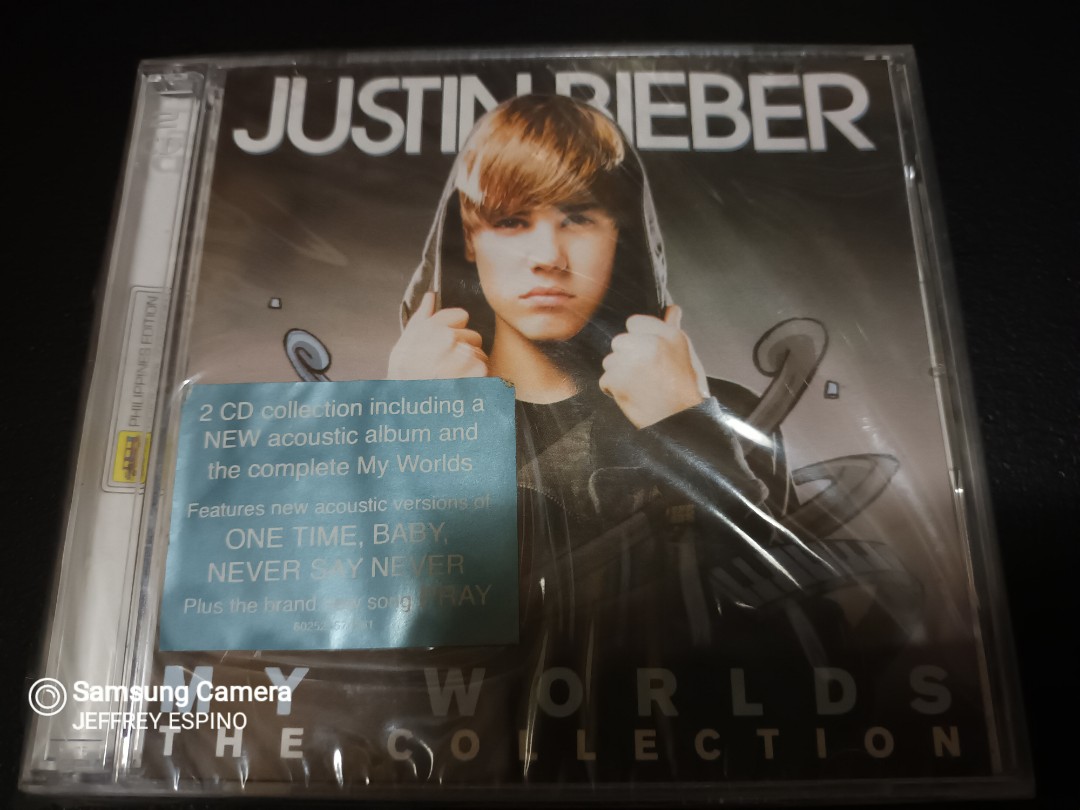 Justin Bieber cd My Worlds The Collection 2-Disc, Hobbies & Toys, Music ...