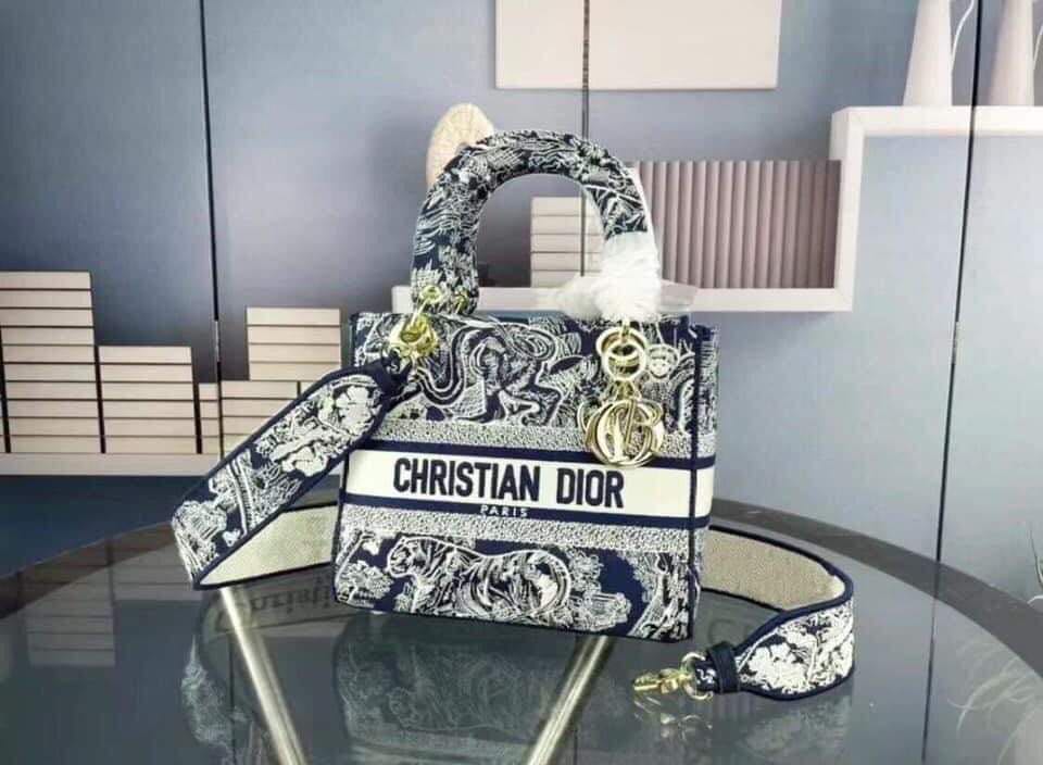 Lady Dior tiger, Women's Fashion, Bags & Wallets, Cross-body Bags on ...