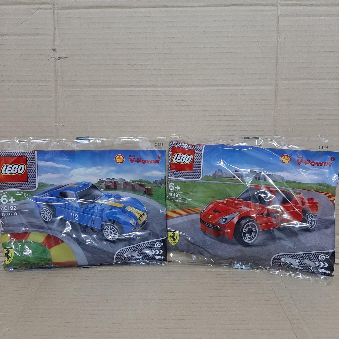 Lego 30190 Ferrari 30191 Lego 30192 Ferrari F40 Lego 30193 Ferrari 250 ...