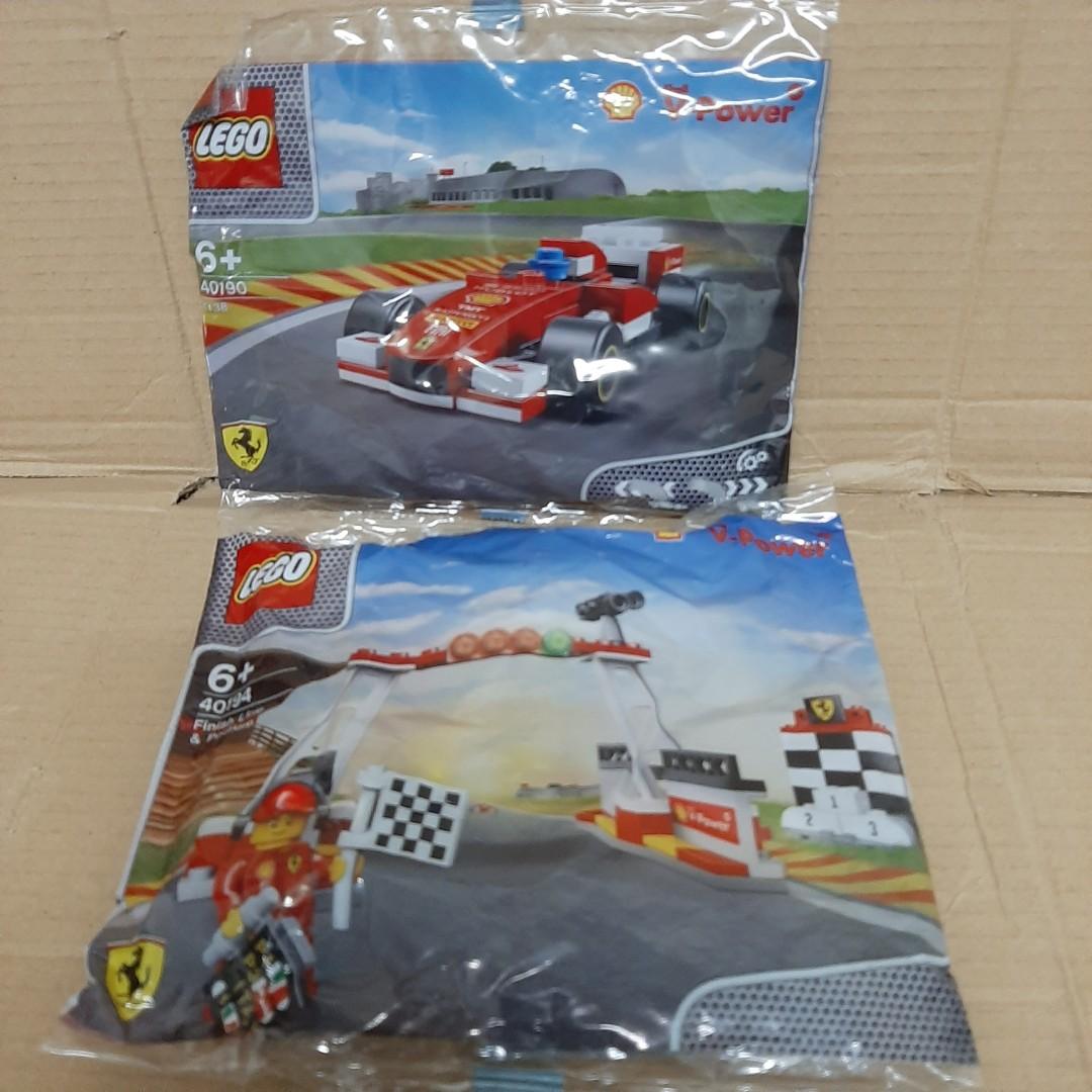 Lego 30190 Ferrari 30191 Lego 30192 Ferrari F40 Lego 30193 Ferrari 250 ...