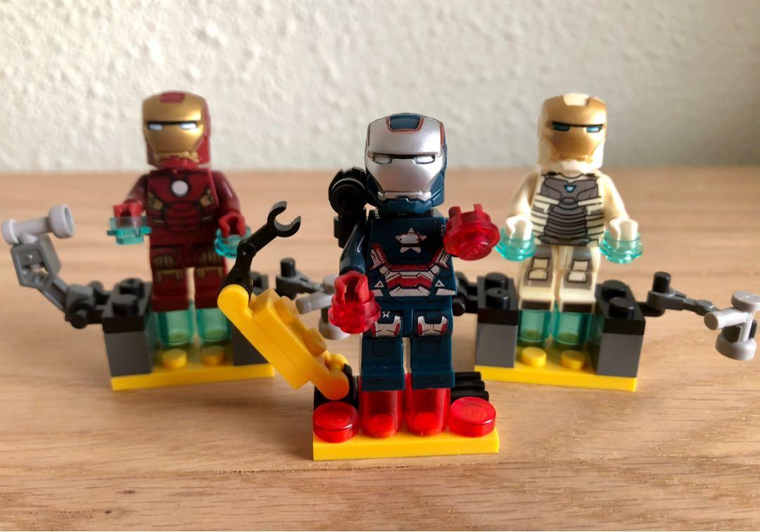 Decool Iron Man Minifigures (LEGO Compatible), Hobbies & Toys, Toys ...