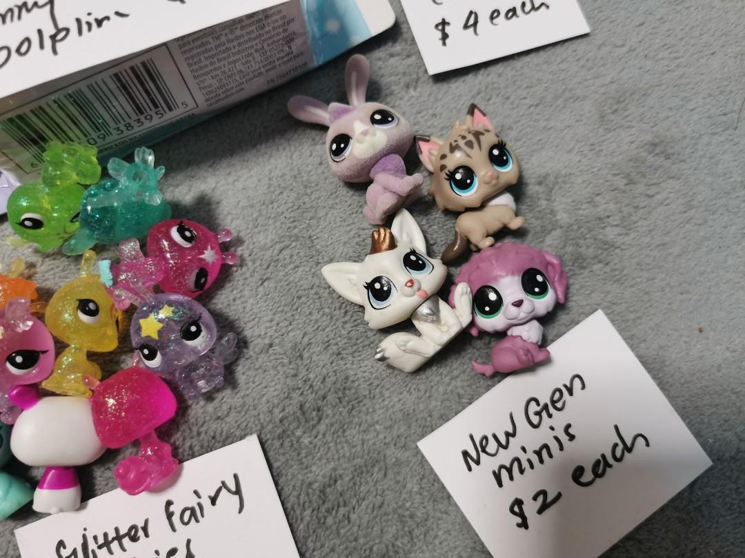 Littlest pet shop lps babies new gen and old gen mommy and baby sets ...