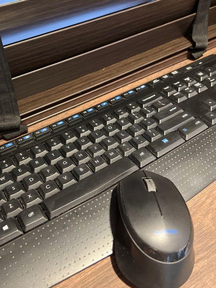 Logitech Keyboard Mouse Computers Tech Parts Accessories Computer Keyboard On Carousell