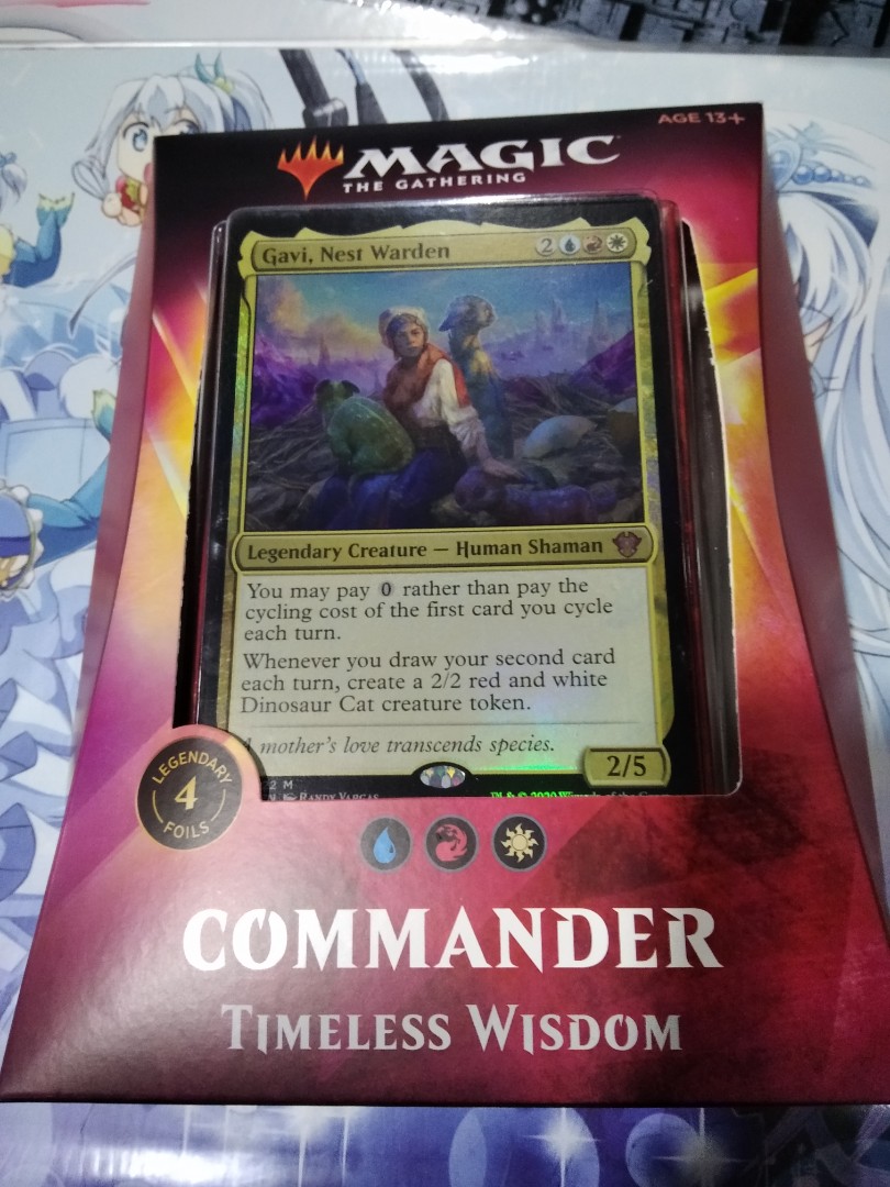 Magic the gathering commander pre-con timeless wisdom, Hobbies & Toys ...