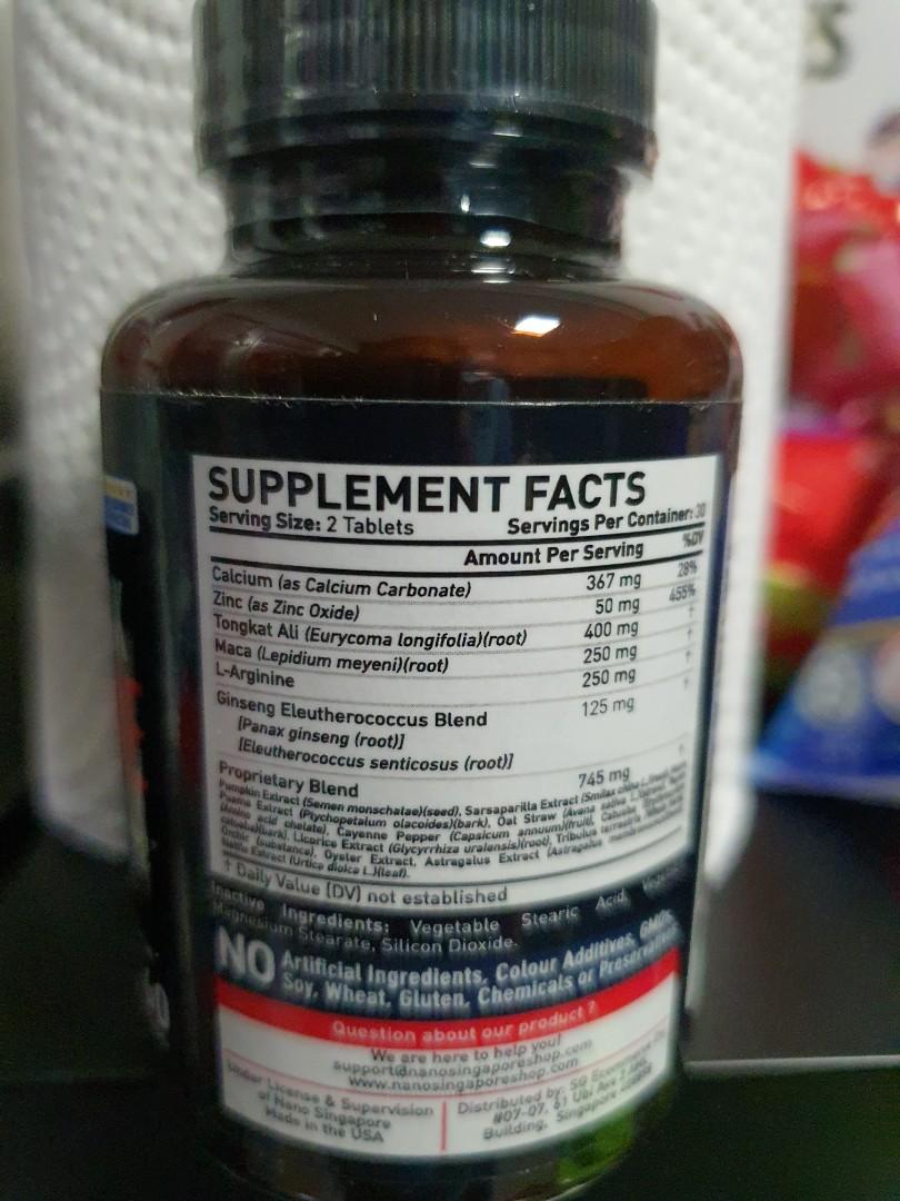 Male Max Extreme, Health & Nutrition, Health Supplements, Vitamins ...