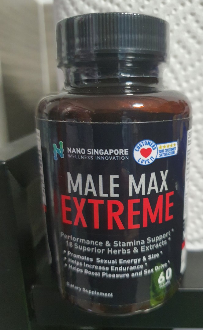 Male Max Extreme, Health & Nutrition, Health Supplements, Vitamins ...