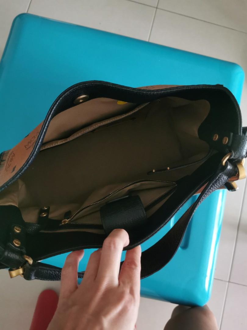 MCM shoulder/ hand carry bag, Luxury, Bags & Wallets on Carousell