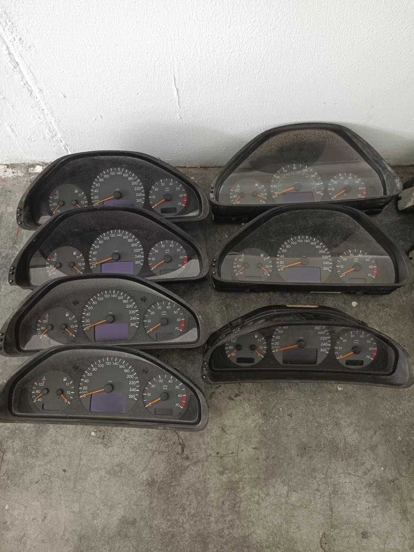 Mercedes meter w210/w202/w124/w220/190e/w140, Auto Accessories on Carousell