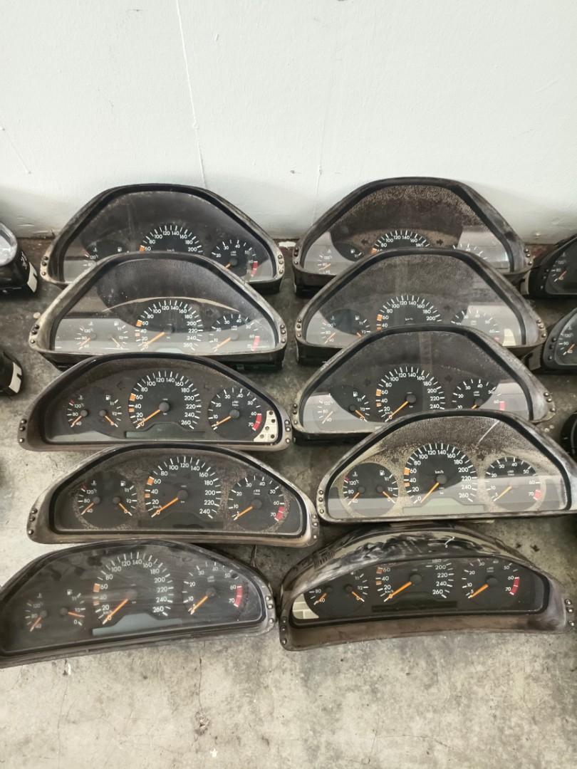 Mercedes meter w210/w202/w124/w220/190e/w140, Auto Accessories on Carousell