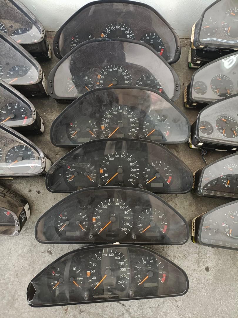 Mercedes meter w210/w202/w124/w220/190e/w140, Auto Accessories on Carousell
