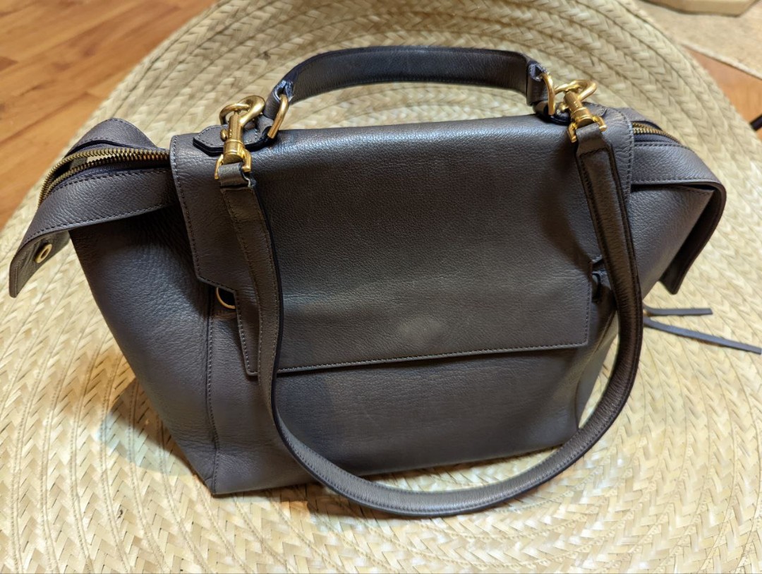 MINE Gray two way bag, Women's Fashion, Bags & Wallets, Shoulder Bags ...