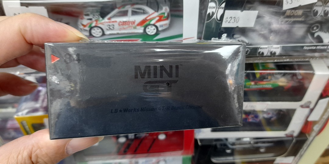 minigt mini gt 1:64 Nissan Skyline GT-R R35 no.84 chrome exclusive car ...